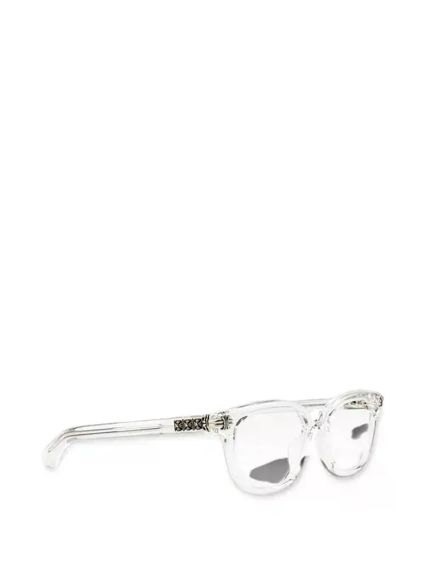 Chrome Hearts Smoke Show Square-frame Glasses - Neutrals