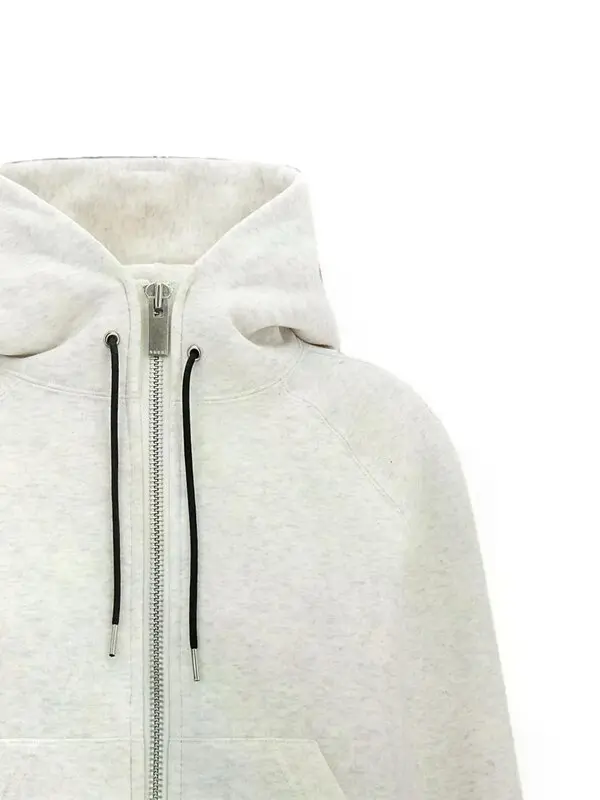 Sacai Zip-up Flared Hoodie