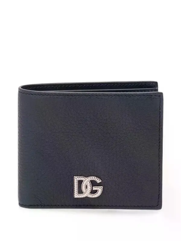 Dolce & Gabbana Dg Logo-plaque Wallet - Blue
