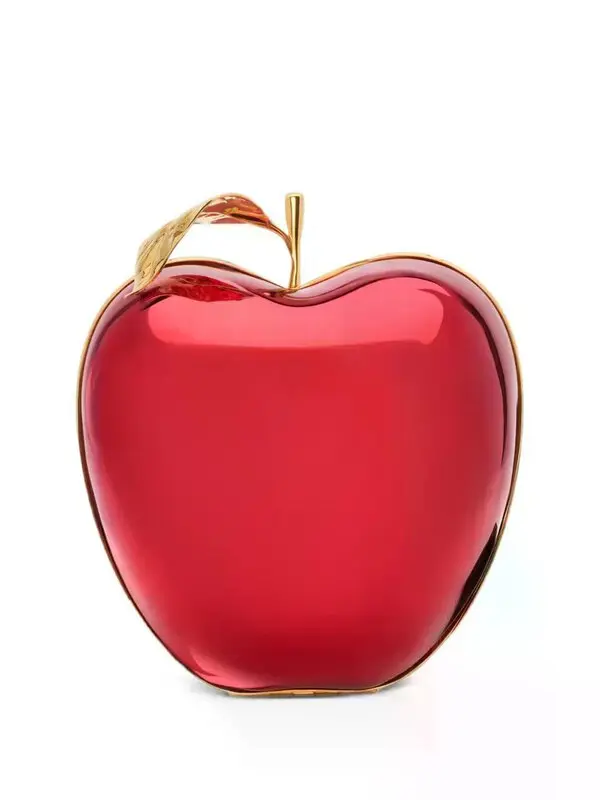 Oscar De La Renta Apple-shaped Clutch Bag - Red