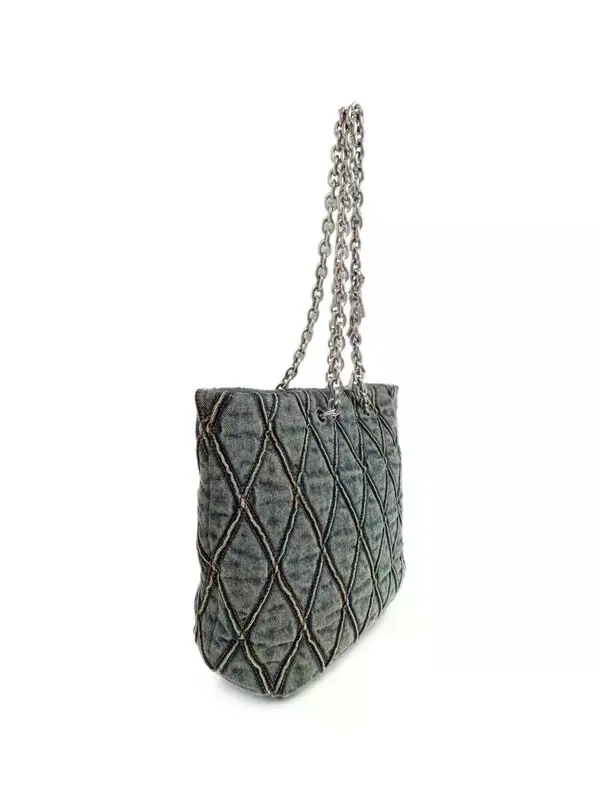 DIESEL® Charm-d Diamond-quilted Tote Bag