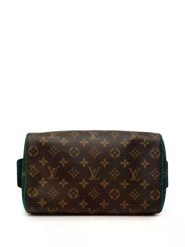 LOUIS VUITTON 2021-2026 Monogram Macassar Dopp Kit Vanity Bag - Brown
