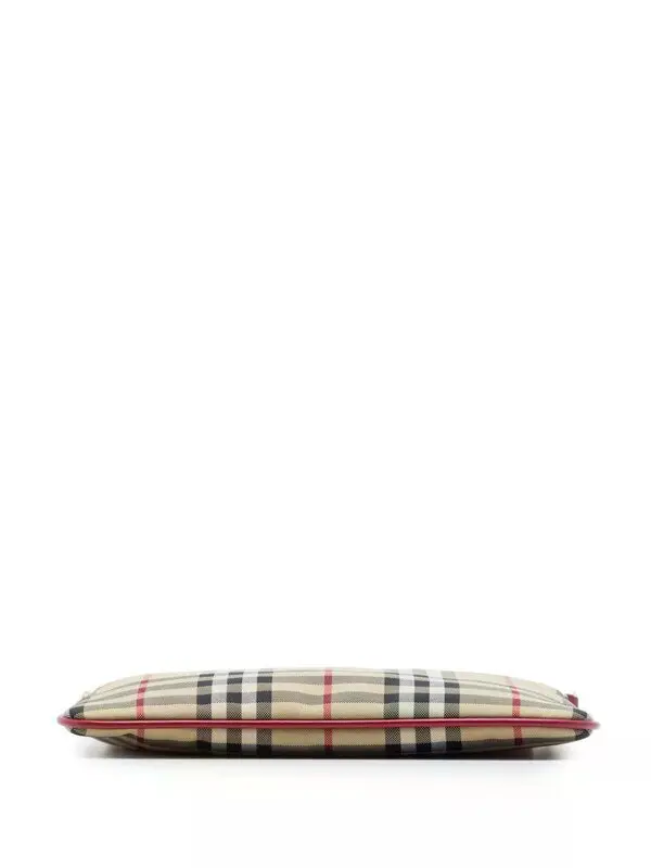 Burberry Haymarket Check Nylon Peyton Crossbody Bag