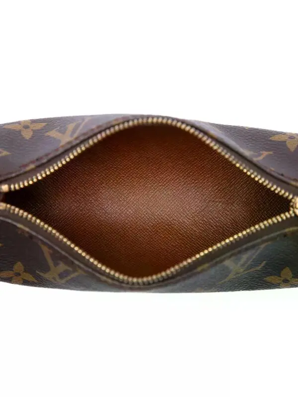 LOUIS VUITTON 1990-2010 Monogram Papillon Pochette Handbag - Brown