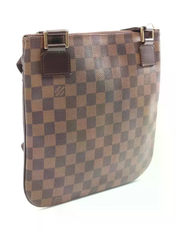 LOUIS VUITTON 2008 Damier Ebene Bosphore Pochette Crossbody Bag - Brown