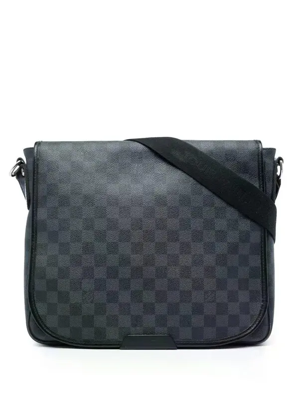 LOUIS VUITTON Damier Graphite Daniel Mm Crossbody Bag