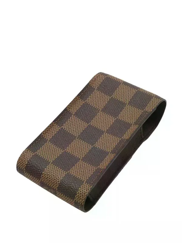 LOUIS VUITTON 2004 Damier Ebene Etui Cigarette Case