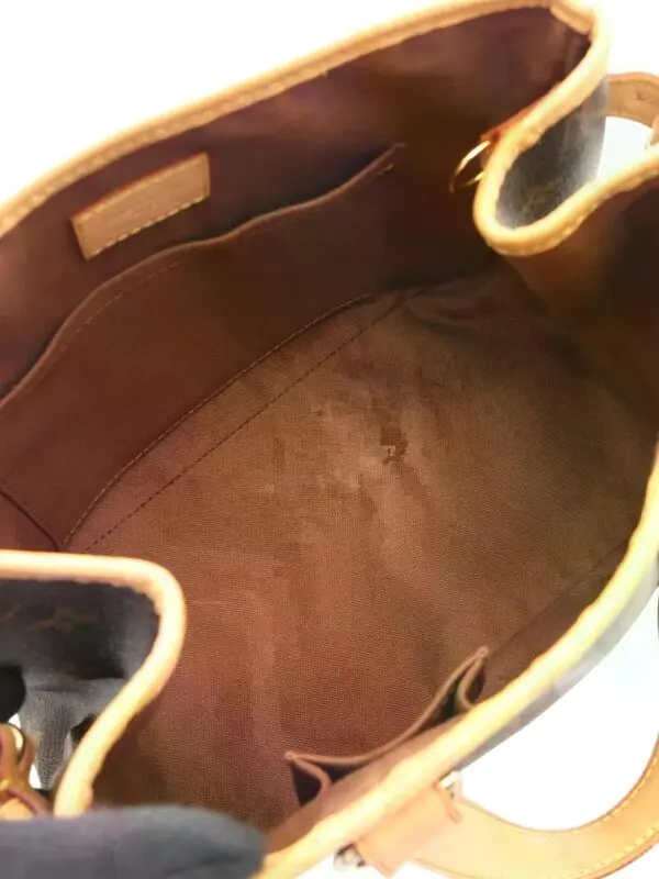 LOUIS VUITTON 2005 Monogram Batignolles Vertical Pm Handbag