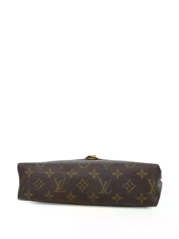 LOUIS VUITTON 2018 Monogram Saint Placide Crossbody Bag - Brown