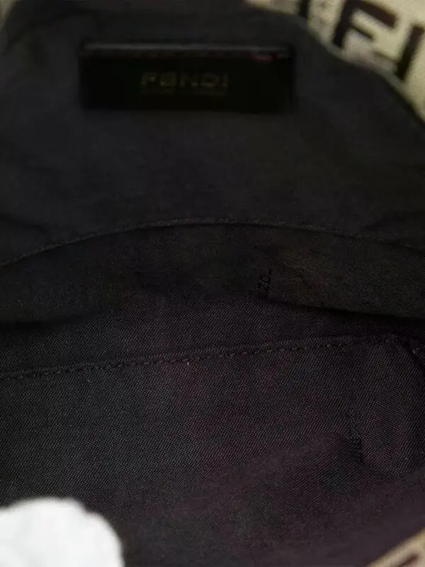 Fendi Zucchino Canvas Crossbody Bag