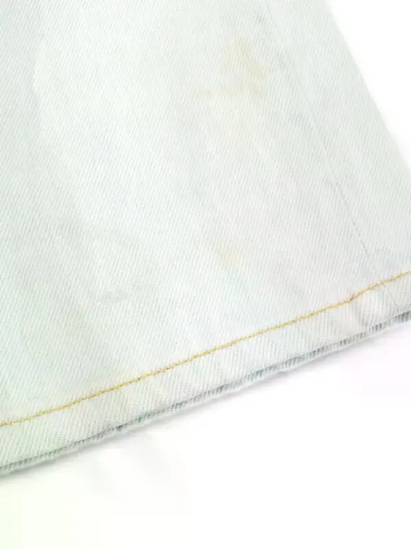 MAISON MARGIELA 2000s Straight Leg Button-fly Jeans