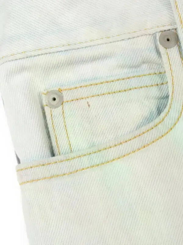 MAISON MARGIELA 2000s Straight Leg Button-fly Jeans