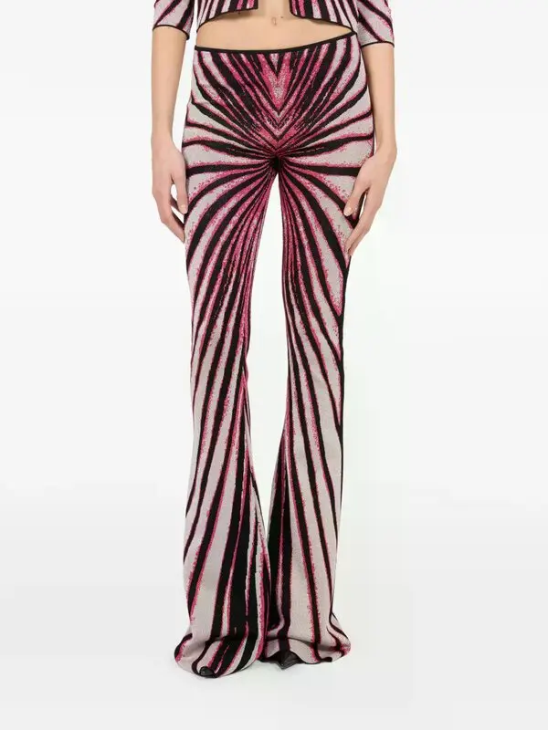 Roberto Cavalli Ray Of Paradise Flared Trousers