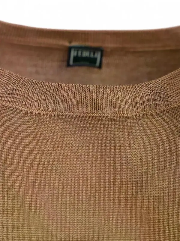 Fedeli Crew-neck Wool Sweater