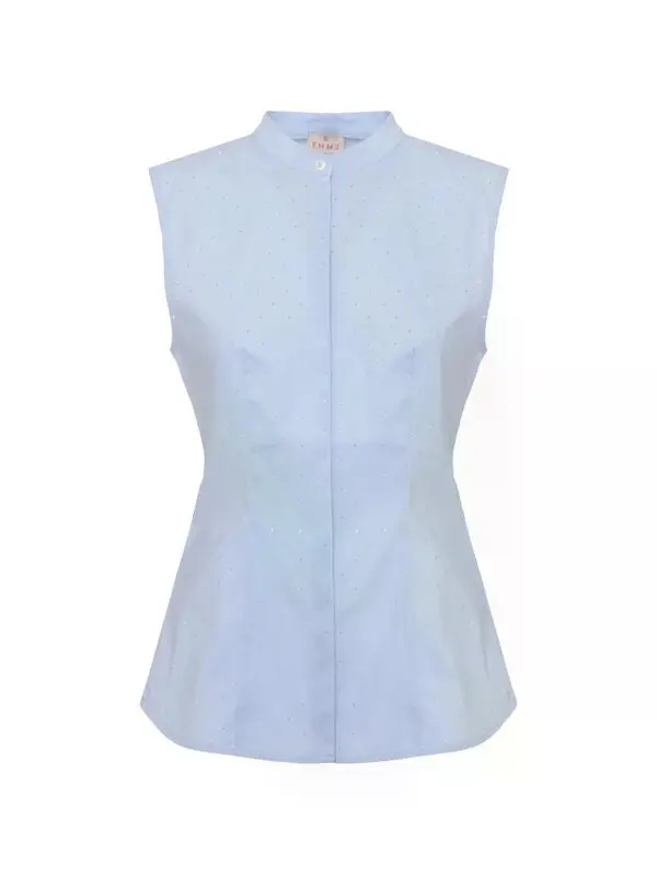 EMME Strass-embellished Sleeveless Shirt