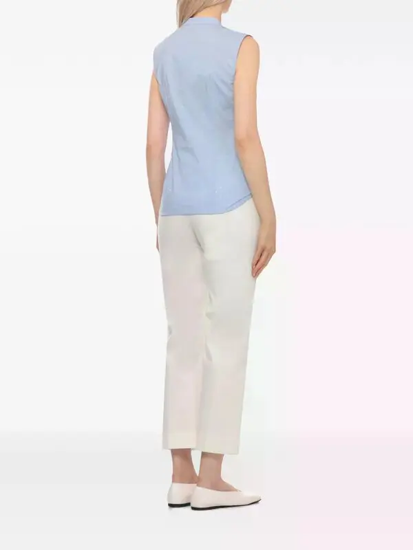 EMME Strass-embellished Sleeveless Shirt