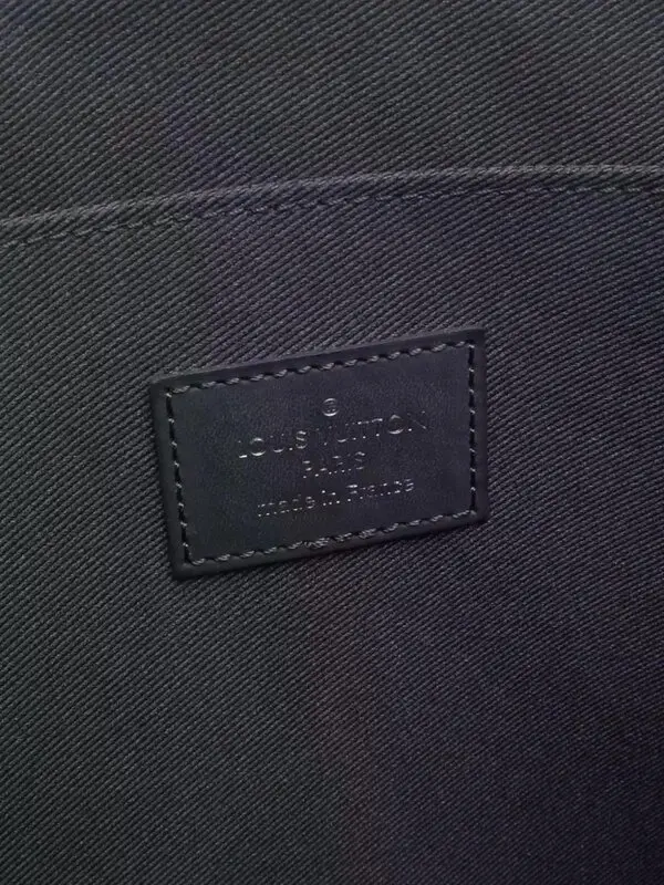 LOUIS VUITTON 2015 Damier Graphite Christopher Nemeth Clutch Bag