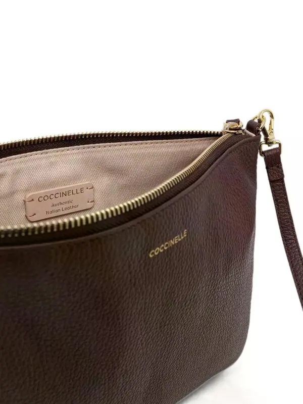 COCCINELLE Zip-fastening Leather Shoulder Bag