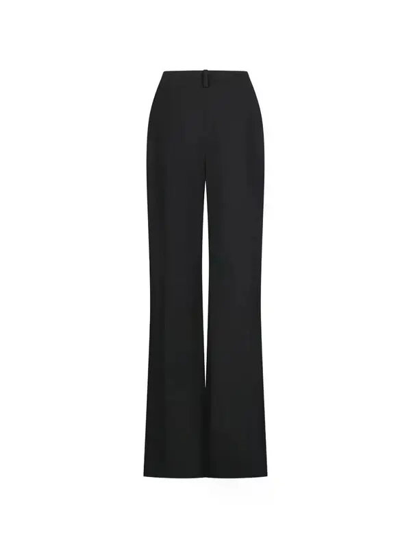 Khaite Grenare Pleated Trousers - Black