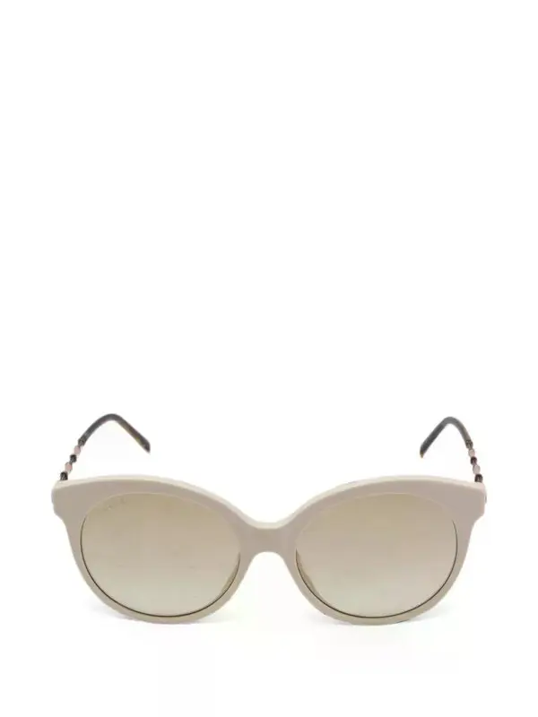 Gucci Bamboo Cat-eye Sunglasses - Neutrals