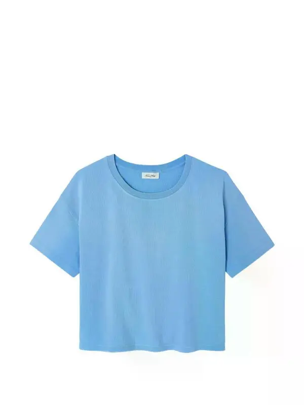 American Vintage Afoma Jersey T-shirt - Blue