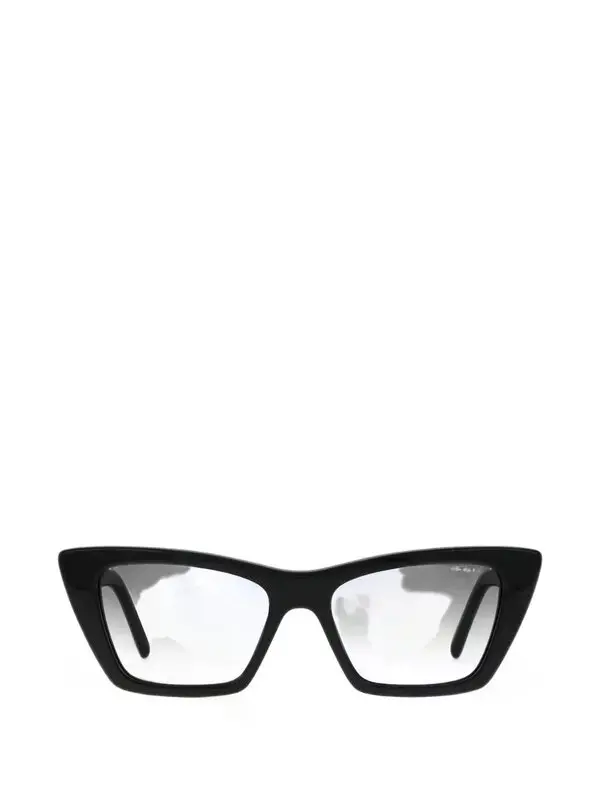 Saint Laurent Acetate Cat Eye Glasses - Black