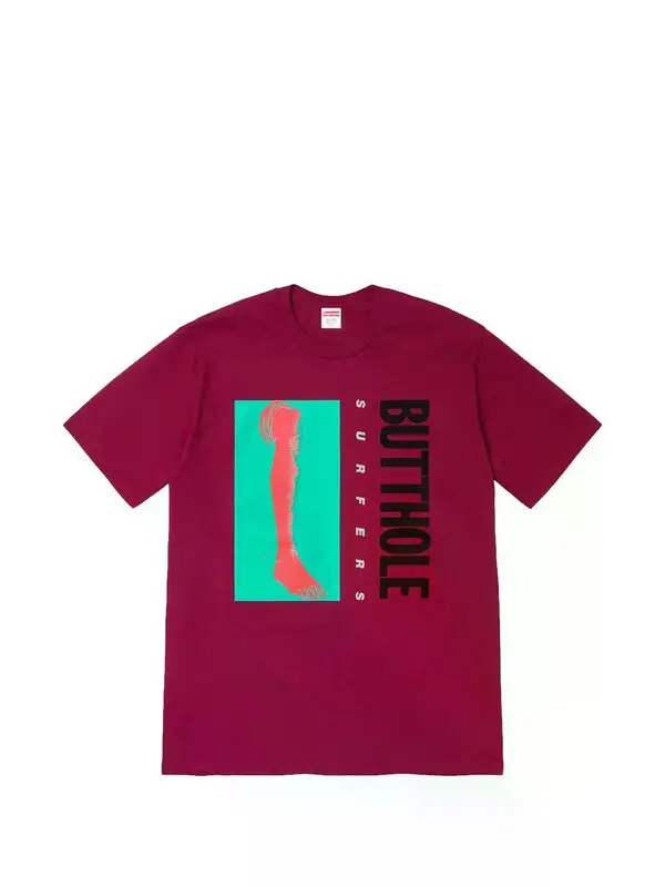 Supreme Bugraphic-print T-shirt - Pink