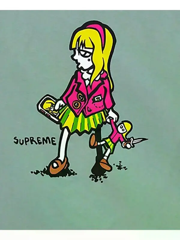 Supreme Suzie Switchblade Graphic-print T-shirt - Green
