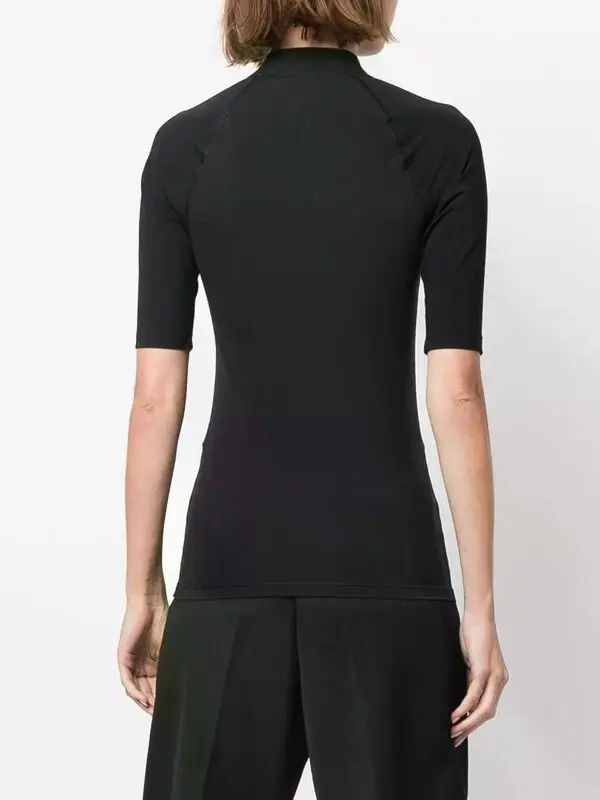 JIL SANDER Logo-print Scuba Top