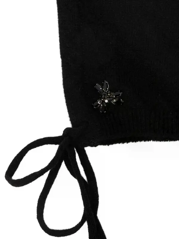 Simone Rocha Crystal-embellished Hat