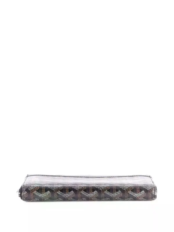 Goyard Matignon Zip Wallet Coated Canvas With Leather Small Wallets
