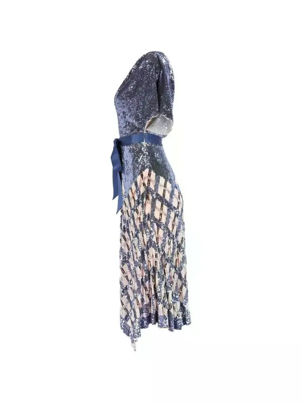 TEMPERLEY LONDON Akiko Sequined Midi Dress