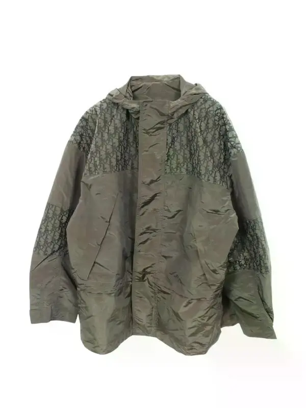 Dior 2010s Oblique Hooded Jacket - Brown