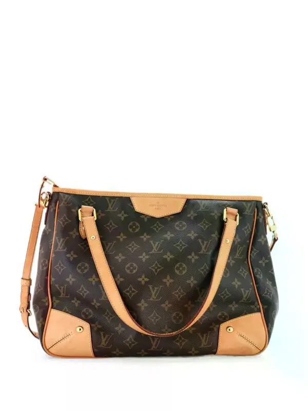 LOUIS VUITTON Estrela Handbag Monogram Canvas Mm Tote Bag - Brown