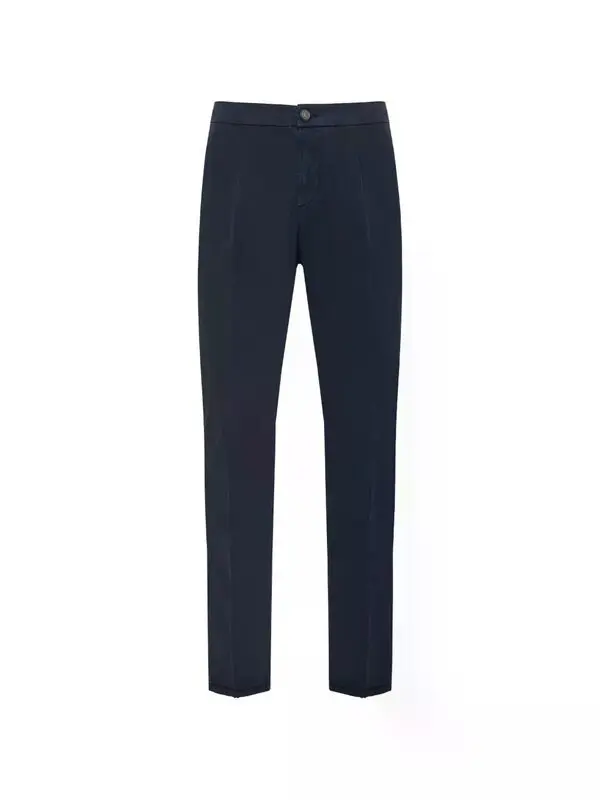 RICHARD J. BROWN Caprera Logo-patch Button-fastening Trousers