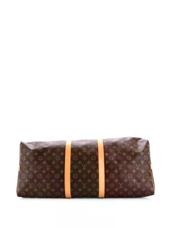 LOUIS VUITTON Keepall Bandoulière Monogram Canvas 60 Travel Bag