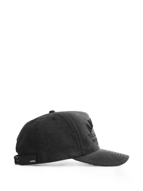 Amiri Arts District Logo-embroidered Cotton Baseball Cap