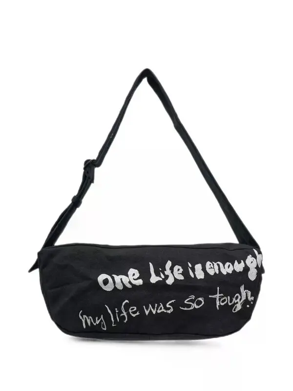 Y’s Graphic-print Box Shoulder Bag