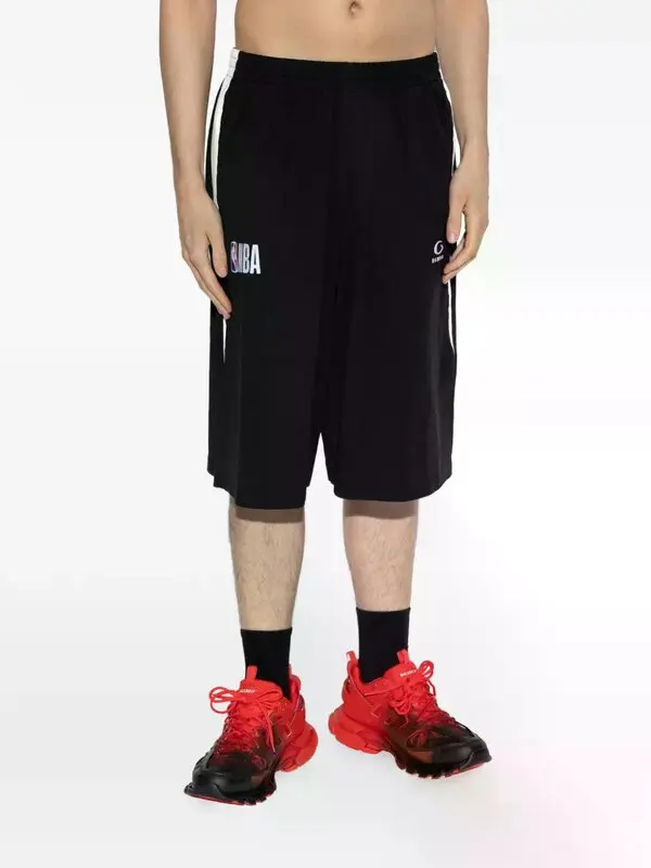 Balenciaga X Nba Logo Shorts