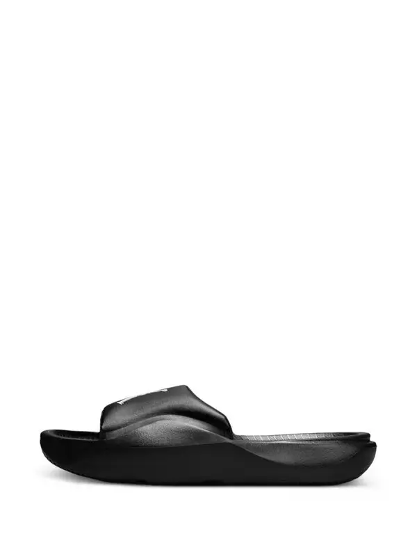 JORDAN Franchise Logo-print Slides - Black