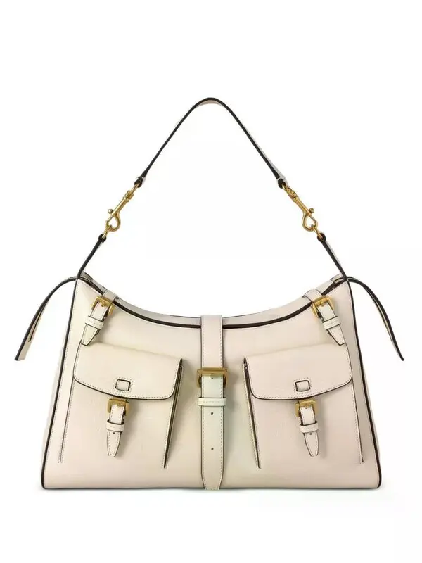 Mulberry Roxanne Buckle-detail Shoulder Bag - Neutrals