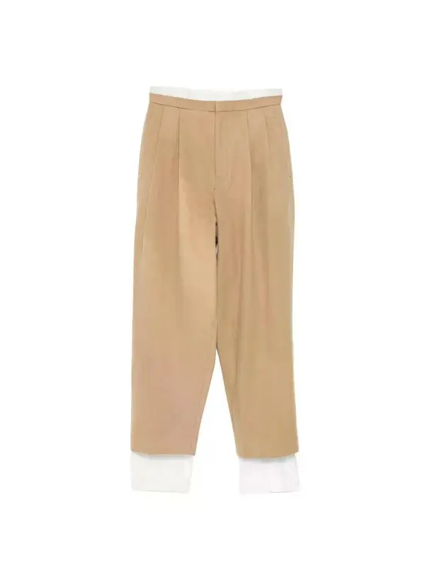 Y’s Wool Layered Trousers