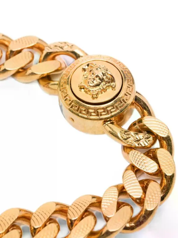 Versace Medusa Curb-chain Bracelet