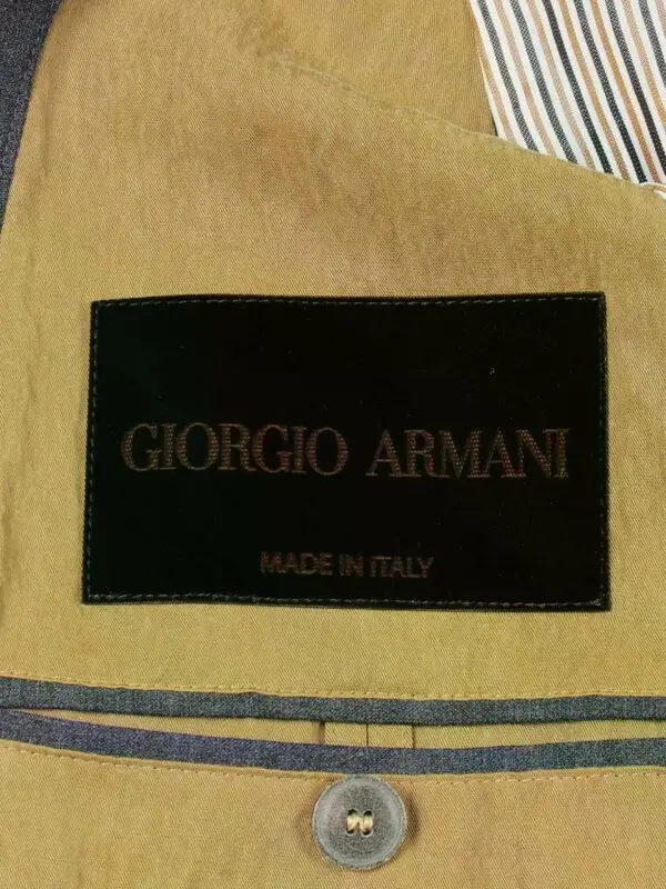 Giorgio Armani Layered Zip-up Jacket