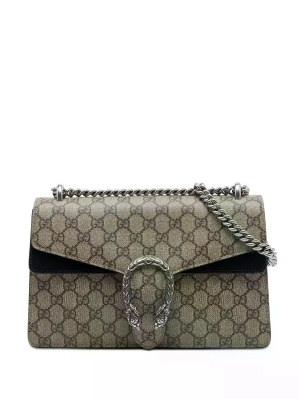 Gucci 2016-2026 Medium Gg Supreme Dionysus Shoulder Bag - Neutrals