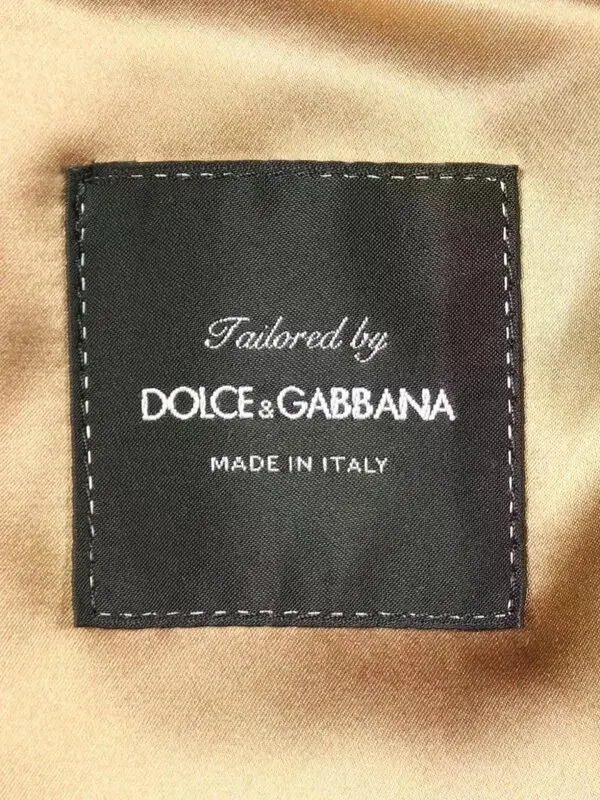 Dolce & Gabbana Long-sleeve Chesterfield Coat