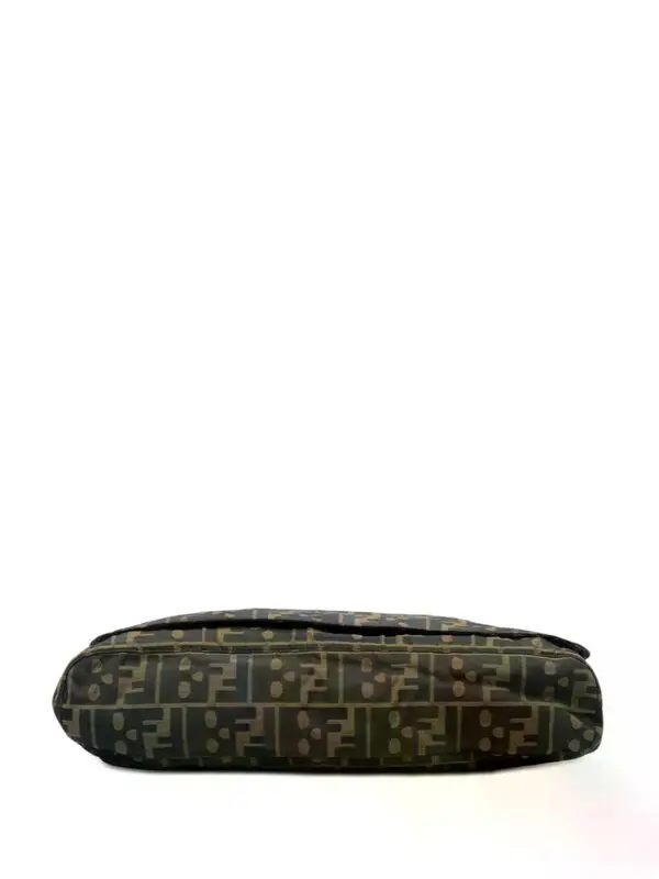 Fendi Zucca Canvas Messenger Bag