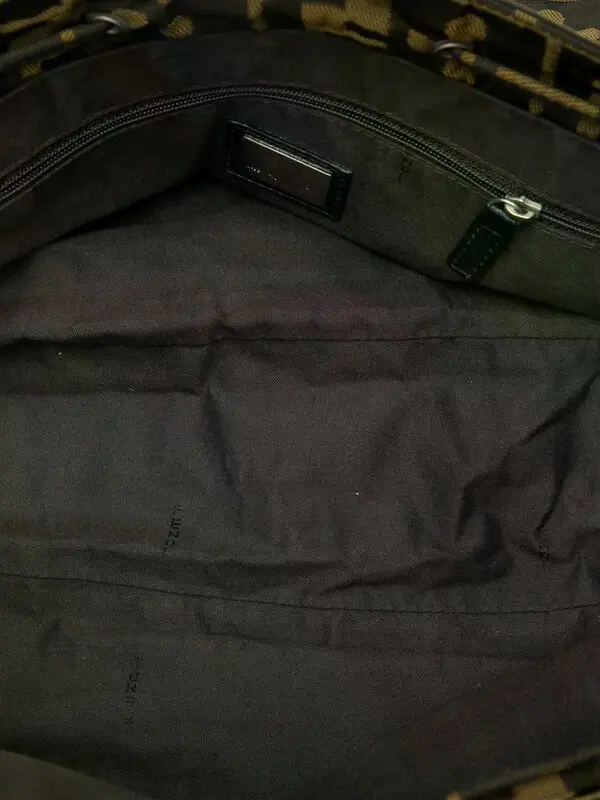 Fendi Zucca Canvas Messenger Bag