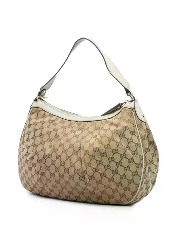 Gucci 2016-2026 Gg Canvas Sukey Shoulder Bag - White