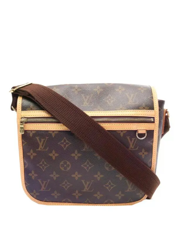 LOUIS VUITTON 2010 Monogram Bosphore Pm Crossbody Bag - Brown